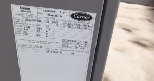 How To Find The Manufacture Date on a Carrier Air Conditioner - Clarke ...